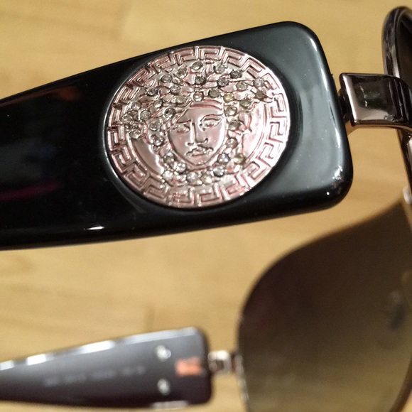 Versace | Accessories | Versace Shield Sunglasses | Poshmark